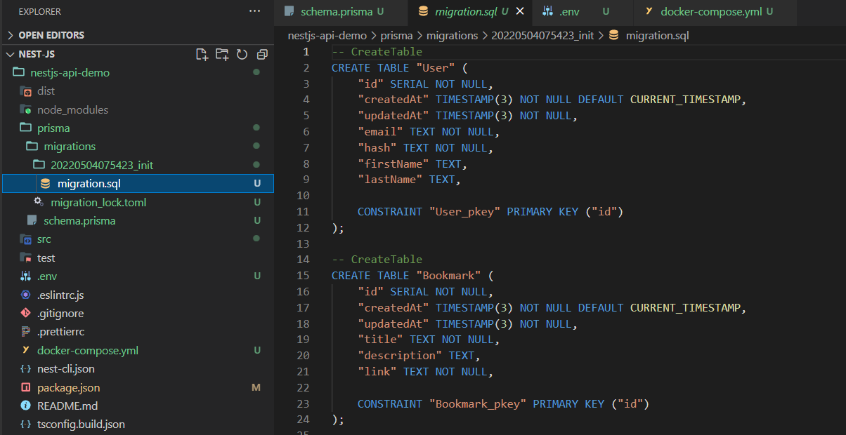 Prisma ORM: Setup and use - Tutorial - SmartCodeHelper Prisma ORM: Setup and use - Tutorial - SmartCodeHelper