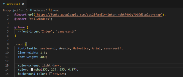 How to Use Google Fonts with Tailwind CSS 4 in a React App ...